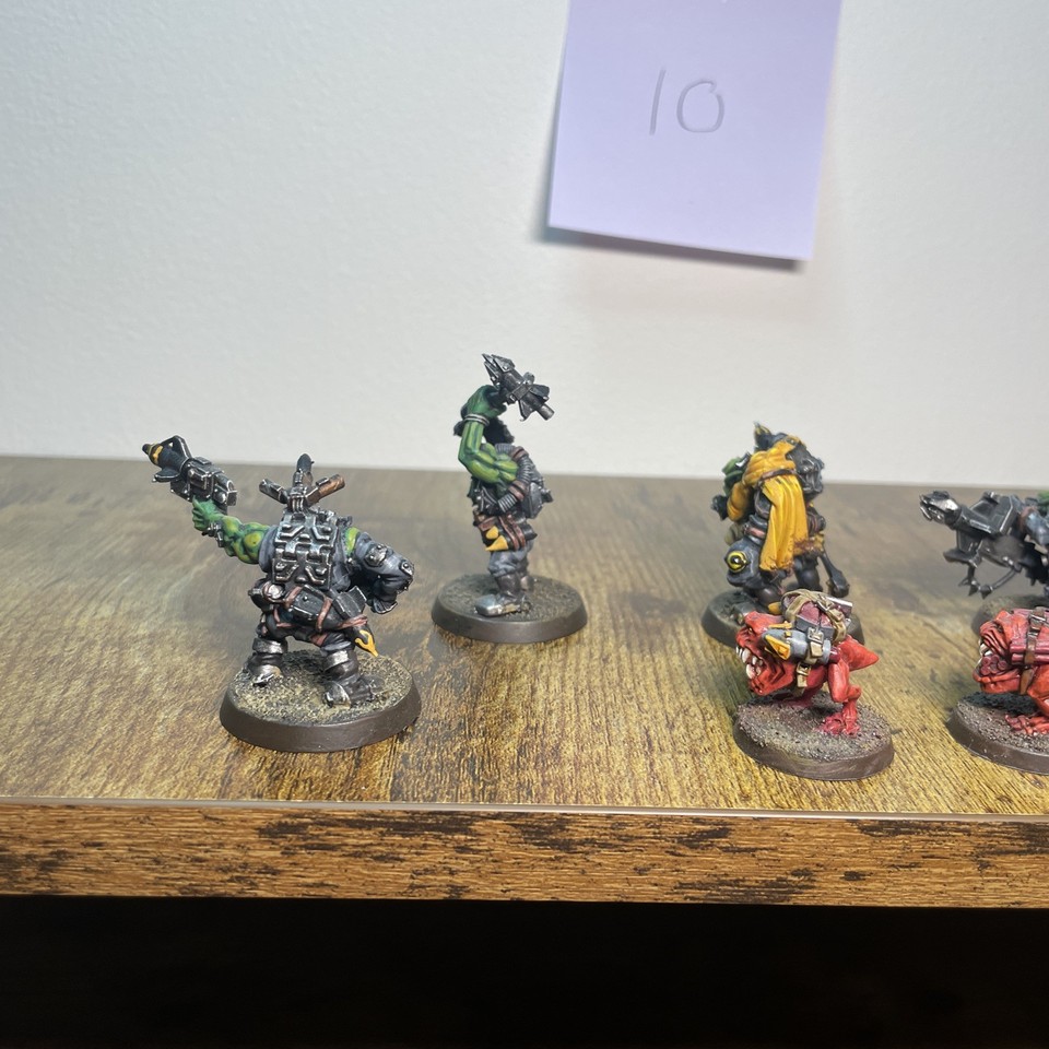 Warhammer 40K Ork Tankbustas (Metal) OOP Orks Bomb Squigs *Commission ...