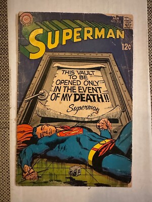 Superman #213 Comic Book | eBay
