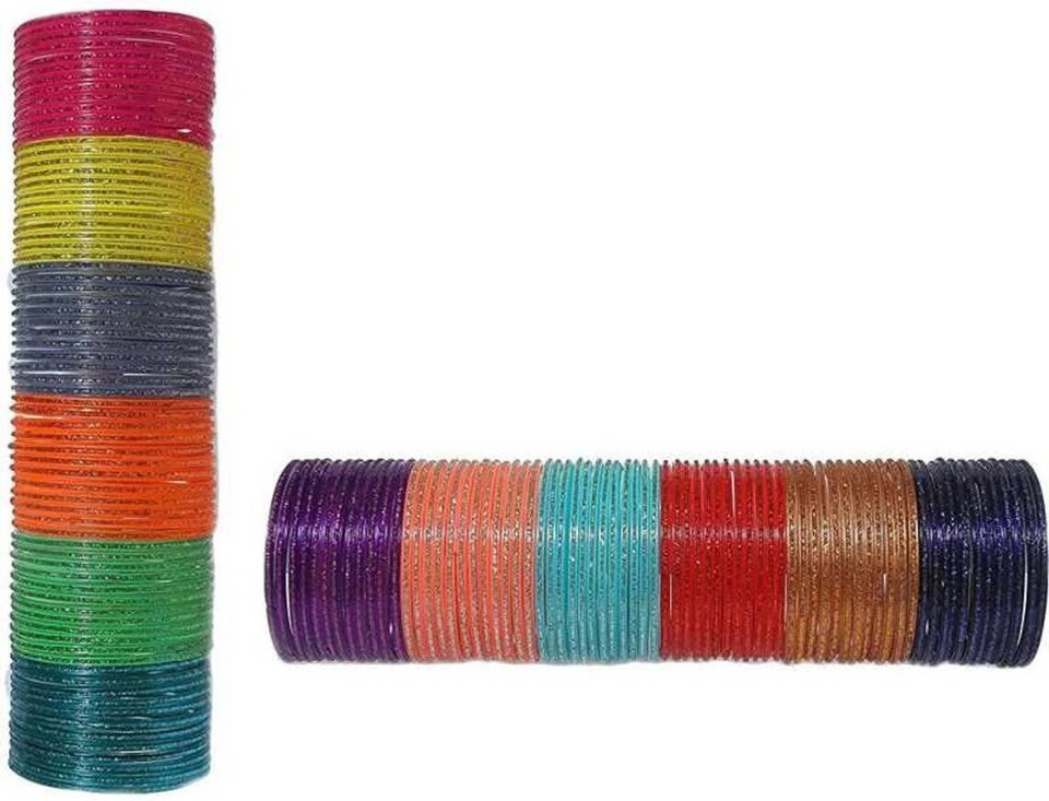 144 Bangles Multi Color Bangles 12 PCS Each Color Of 12 Color Free ...