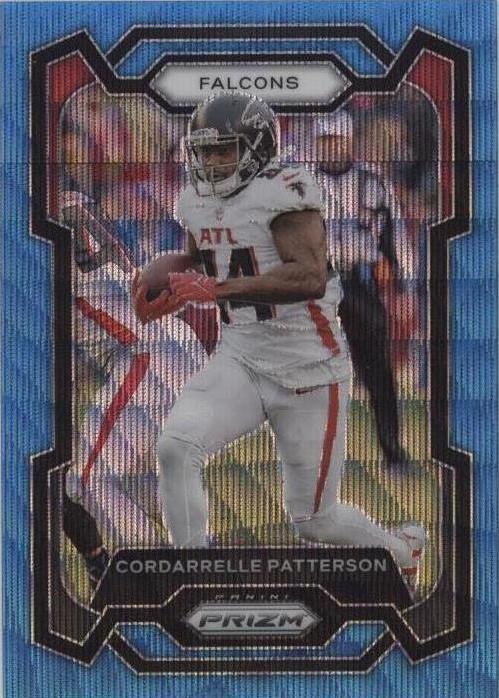 2023 Panini Prizm - Cordarrelle Patterson #12 Blue Wave Prizm /199 for ...