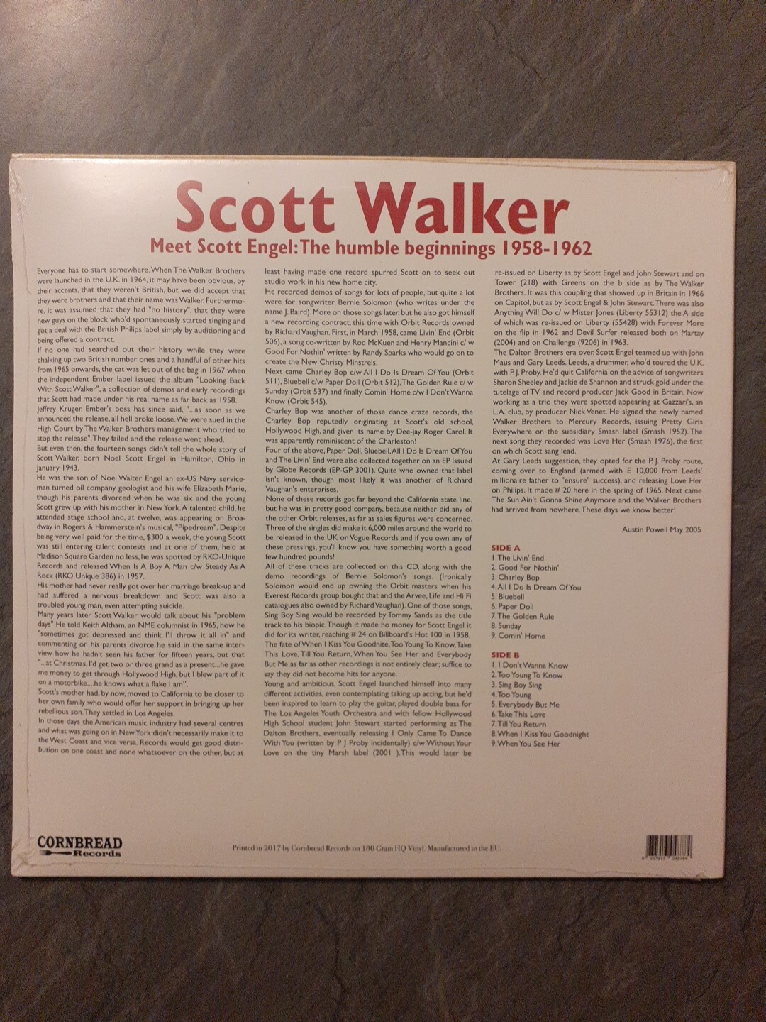 Scott Walker - Meet Scott Engel 1958/1962 [33T/12"] I Vinyle | eBay