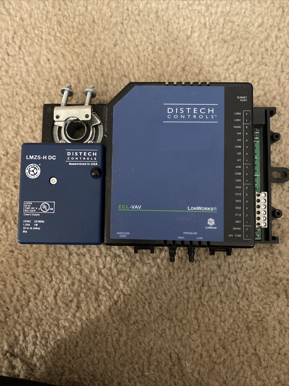 DISTECH ECL-VAVS LonWorks ECL-VAV 7-Point VAV Controller LMZS-H DC | eBay