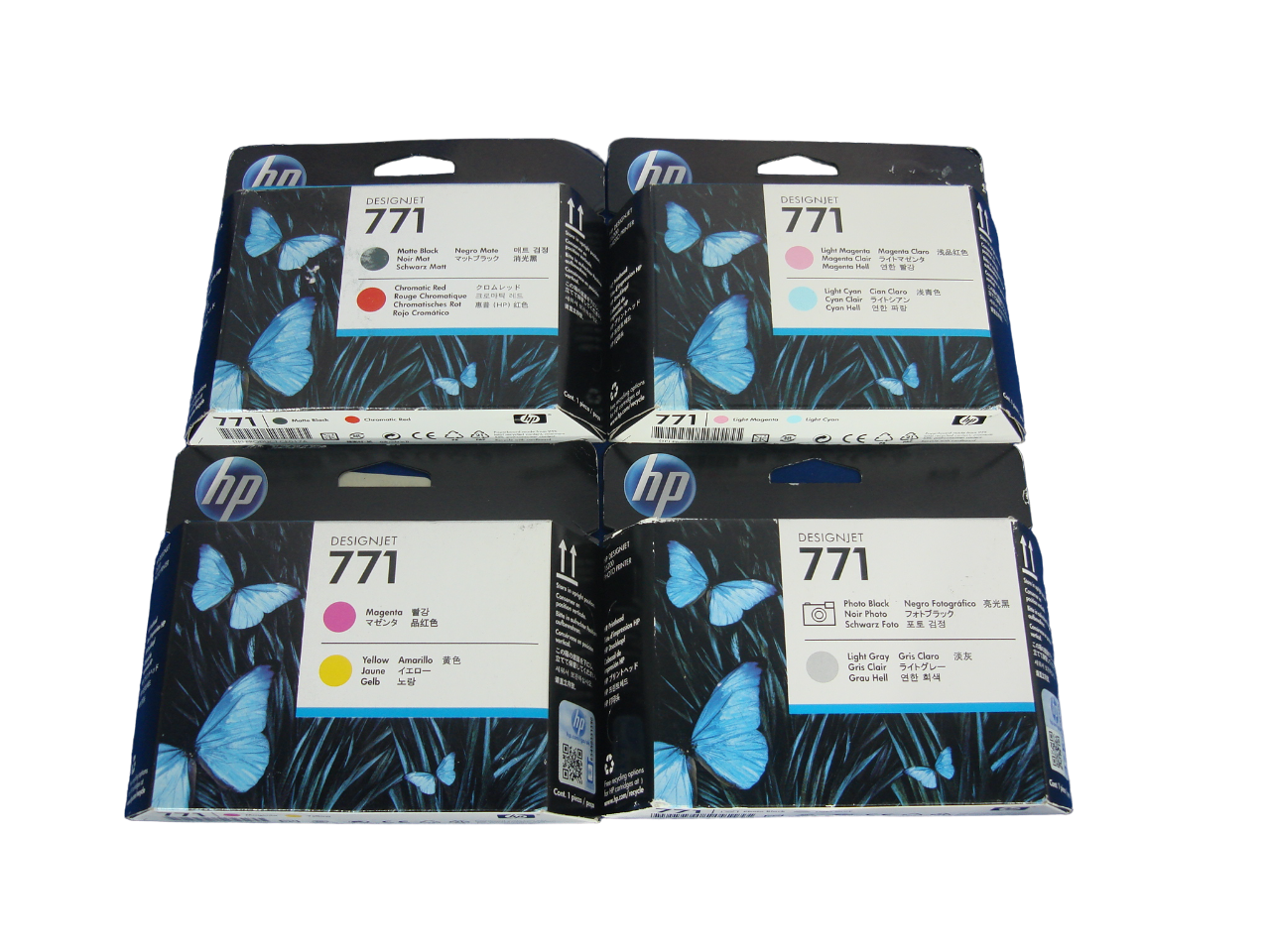 OEM HP 771 Printhead Set CE017A CE018A CE019A CE020A | For HP OfficeJet ...