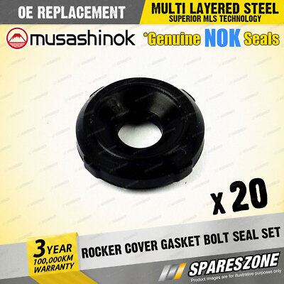 20 x Rocker Cover Gasket Bolt Seal Sets for Ford Falcon BA BF FG V8 01/ ...