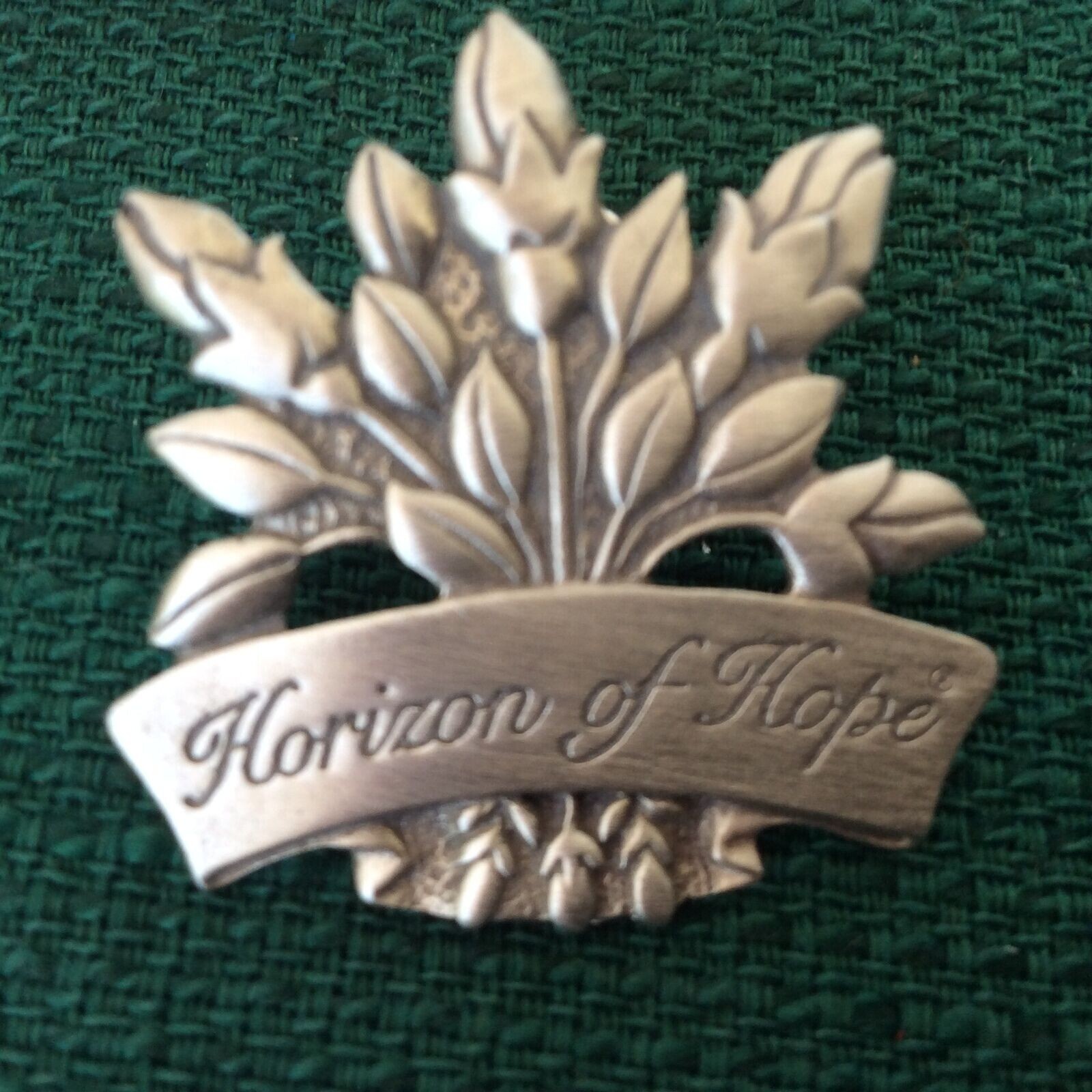 Longaberger Rare HORIZON OF HOPE Lapel Pin or Tie Tack - Pewter - Nice ...