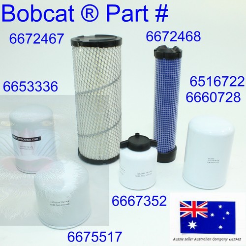 Filter Kit for Bobcat 325 328 6672467 6672468 6675517 6667352 6653336 ...