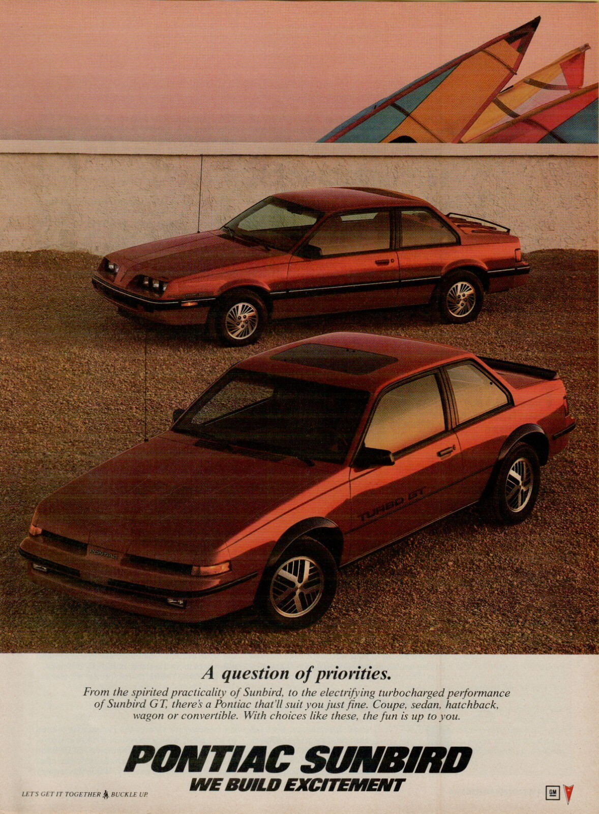 1986 Pontiac Sunbird White