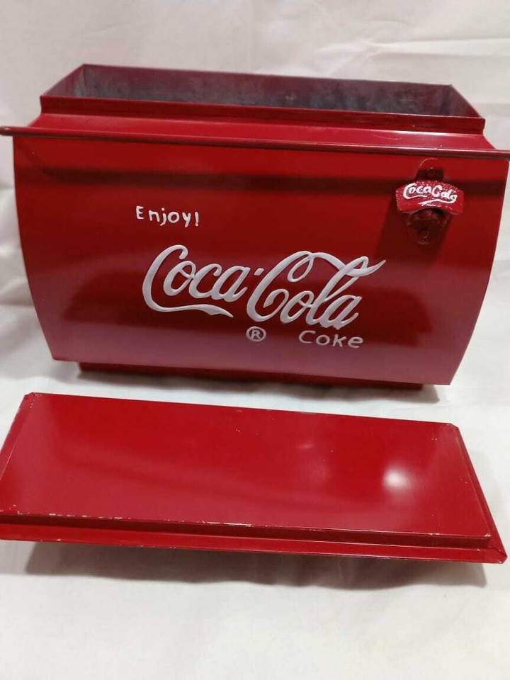 Vintage Style Coca Cola Cool Box Decoration | eBay