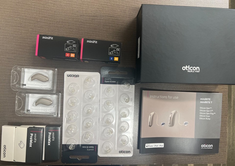 Brand New Oticon OPN S1 miniRITE 312 hearing aids | eBay