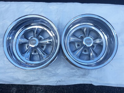 Cragar SS style, Deep Dish Wheels by Rocket 15x7 Uni-lug Pair | eBay