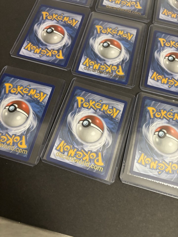 Pokemon TCG GX Holo Collection Mixed 9 Card Lot Charizard Mewtwo ...