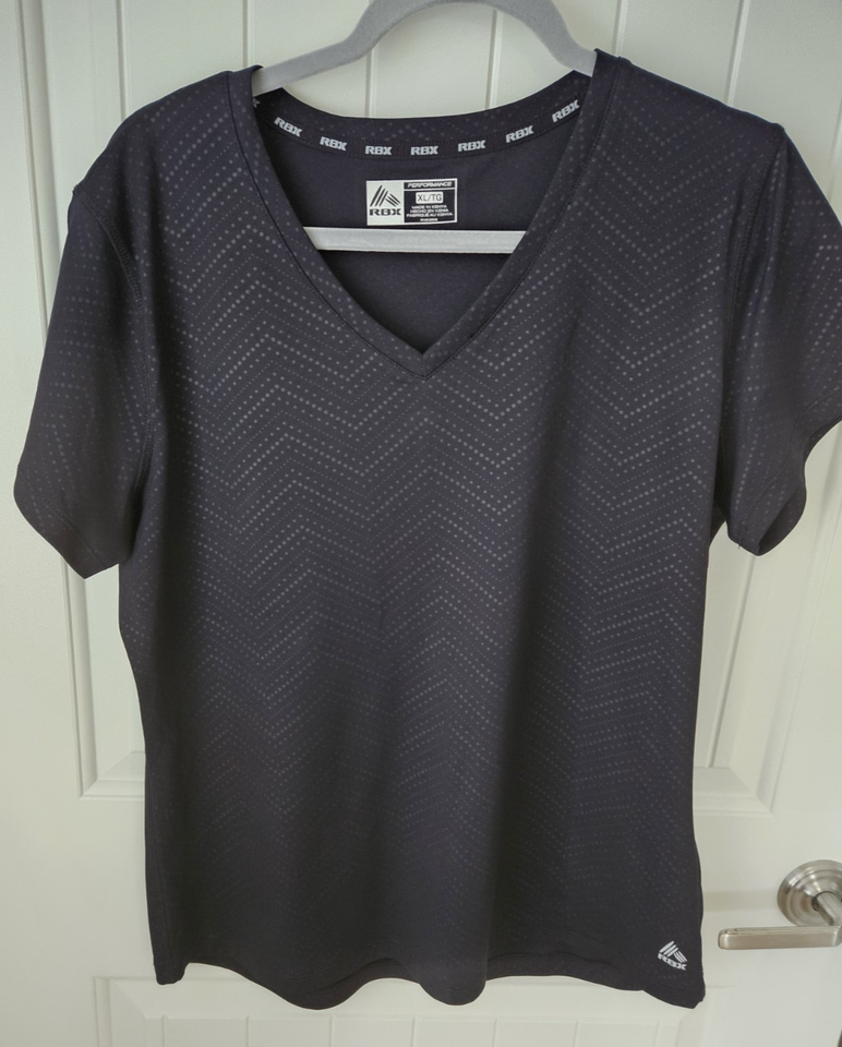 Reebok Women's V-neck XL Short Sleeve Active Shirt (101) | eBay