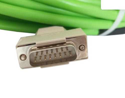 1PC 15pin Sub-D plug (inverter) 5M Cable Cord Wire R-5-B519 + M23 plug ...