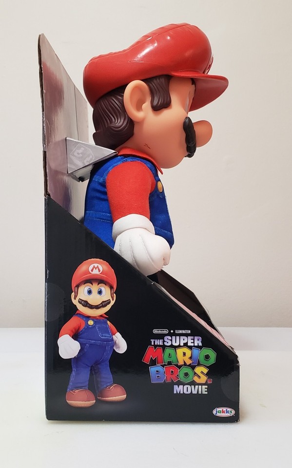The Super Mario Brothers Movie 14" Poseable Articulable Toy w/ Hot ...