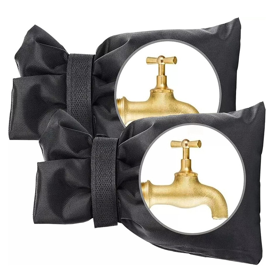 4X Outside Tap Cover Frost Protector Thermal Insulation Jacket Outdoor ...