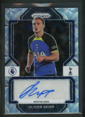 2022-23 OLIVER SKIPP AUTO PANINI PRIZM PREMIER LEAGUE CHOICE SILVER ...