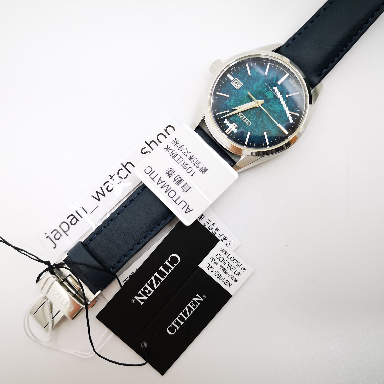 CITIZEN Collection NB1060-12L Blue Lacquer Dial Men's Watch New in Box ...