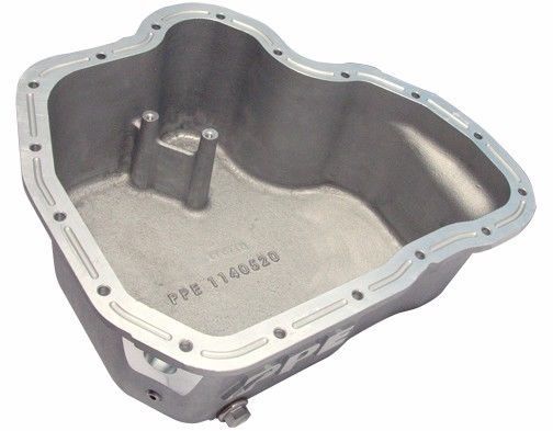PPE High Capacity Cast Aluminum Oil Pan For 2001-2010 GM 6.6L LB7 LLY ...