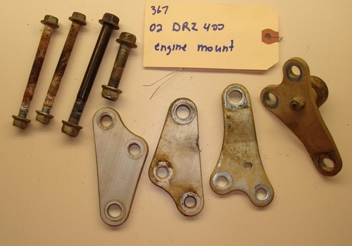 2000-2023 Suzuki DR-Z400 Upper/Lower Front/Rear Engine Mounts 41993 ...
