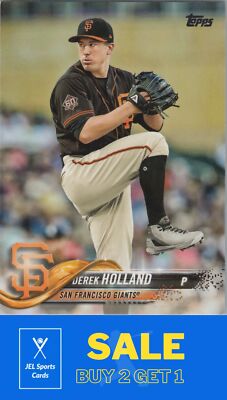 2018 Topps #648 Derek Holland Gold | eBay
