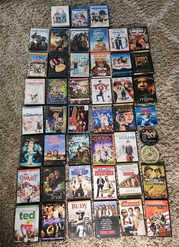 Used DVDs/Blu-ray see Pictures for Titles (action/adult/comedy) Lot of ...