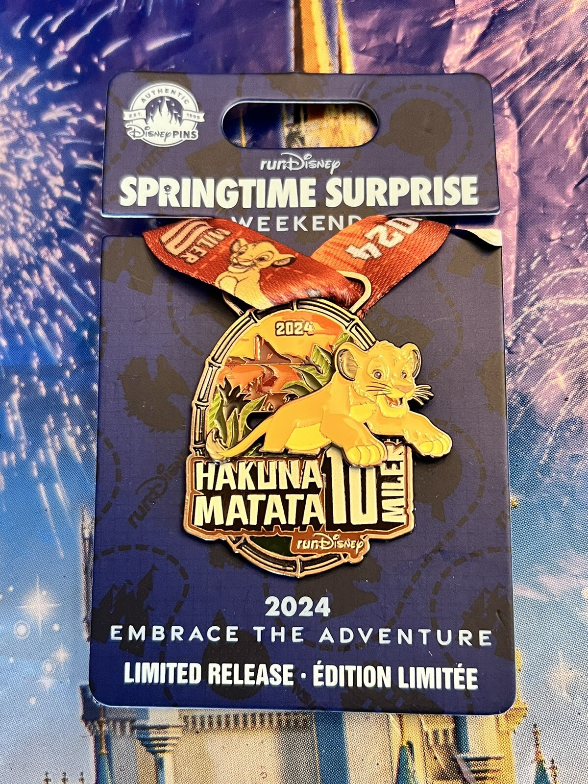 2024 Disney World RunDisney Springtime Surprise Lion King 10 Miler ...