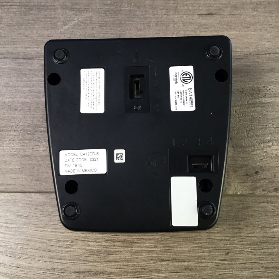 Plantronics CA12CD-S Y Push to Talk PTT Headset - Battery 100% Capacity ...