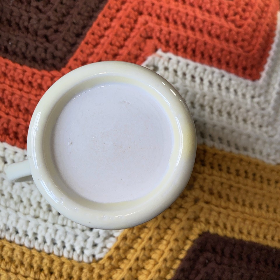 Tom and Jerry - Vintage Coffee or punch Mug Cup - Gold Rim w Handle ...