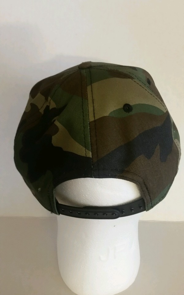 New Era 9Fifty Flat Snapback Hat Cap Blank Camouflage Army Camo ...