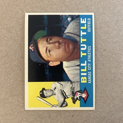 1960 Topps Baseball Bill Tuttle Kansas City Athletics Card #367 | eBay