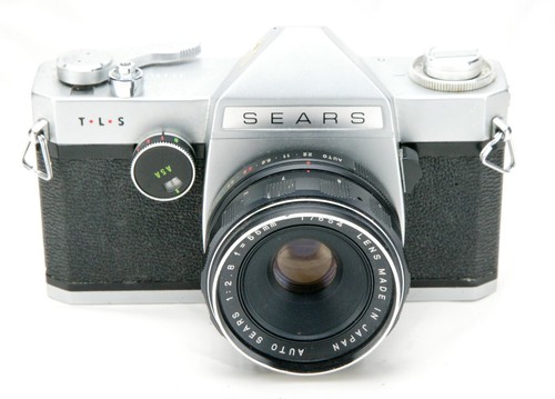 Vintage Sears T.L.S. M42 35mm Film Camera Body & 2.8/55mm Lens. Tested ...