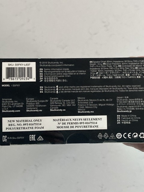 Skullcandy Riff On-ear Wired Headphone With Mic Gray Teal for sale ...
