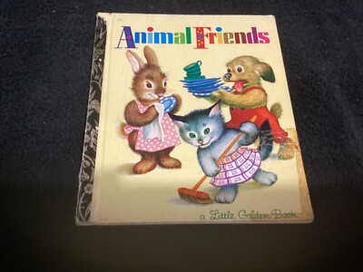 book, Little Golden Book, Animal Friends | eBay