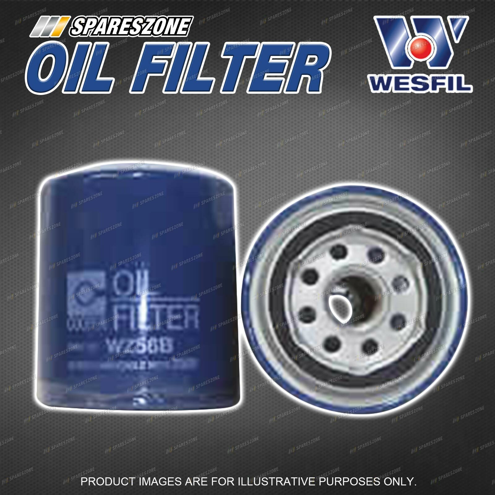 Wesfil Oil Filter for Ford Econovan SGMD SGME SGMW Telstar AR AS AT AV ...