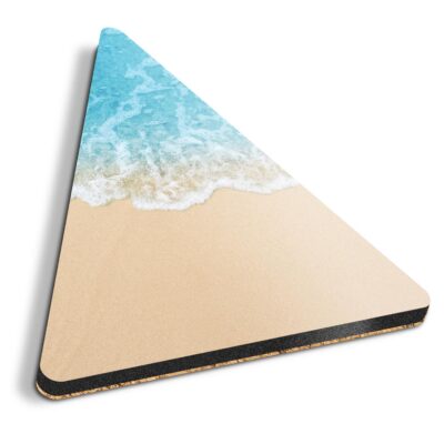 1x Triangle Coaster - Sandy Beach Holiday Sea Sand #2042 | eBay UK
