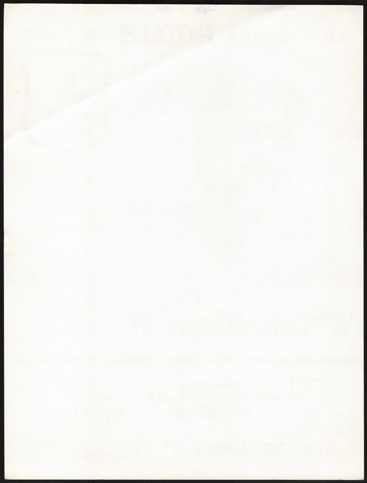 1976 Top Trophies OMAHA ROYALS (American Association) -MARK "COWBOY ...