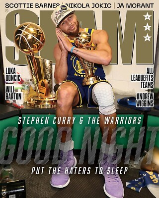 Steph Curry Slam Magazine cover only 8x10 11x14 Photo Reprint night ...