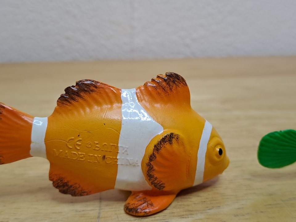 Vintage 1990s PVC Rubber Tropical Fish Bundle 19 Small Tropical Figures ...