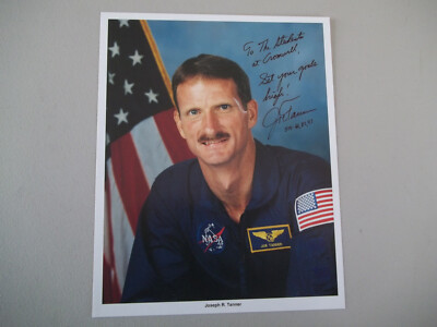 Joseph Tanner Autographed 8X10 NASA Photo | eBay