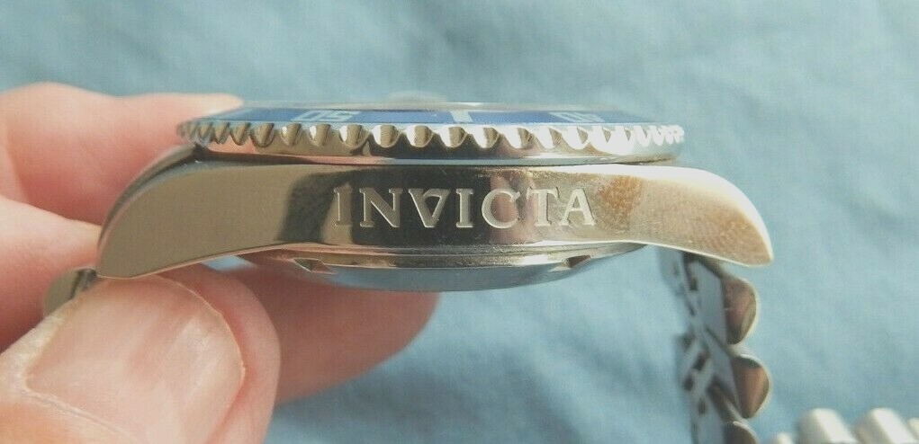 Invicta Men's 29179 PRO DIVER AUTOMATIC Blue Bezel Dial Silver Bracelet ...