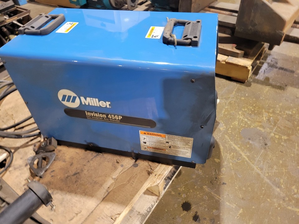 Miller Invision 456p MIG DC Inverter Arc Welder 60M Wire Feeder | eBay