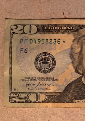 20 dollar star note 2017a | eBay