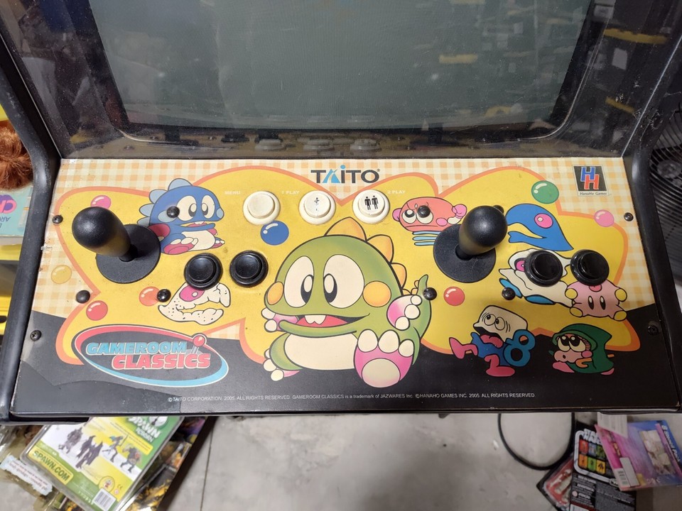 Taito Multicade Arcade Coin Op Classics Taito Bubble Bobble Zoo ...