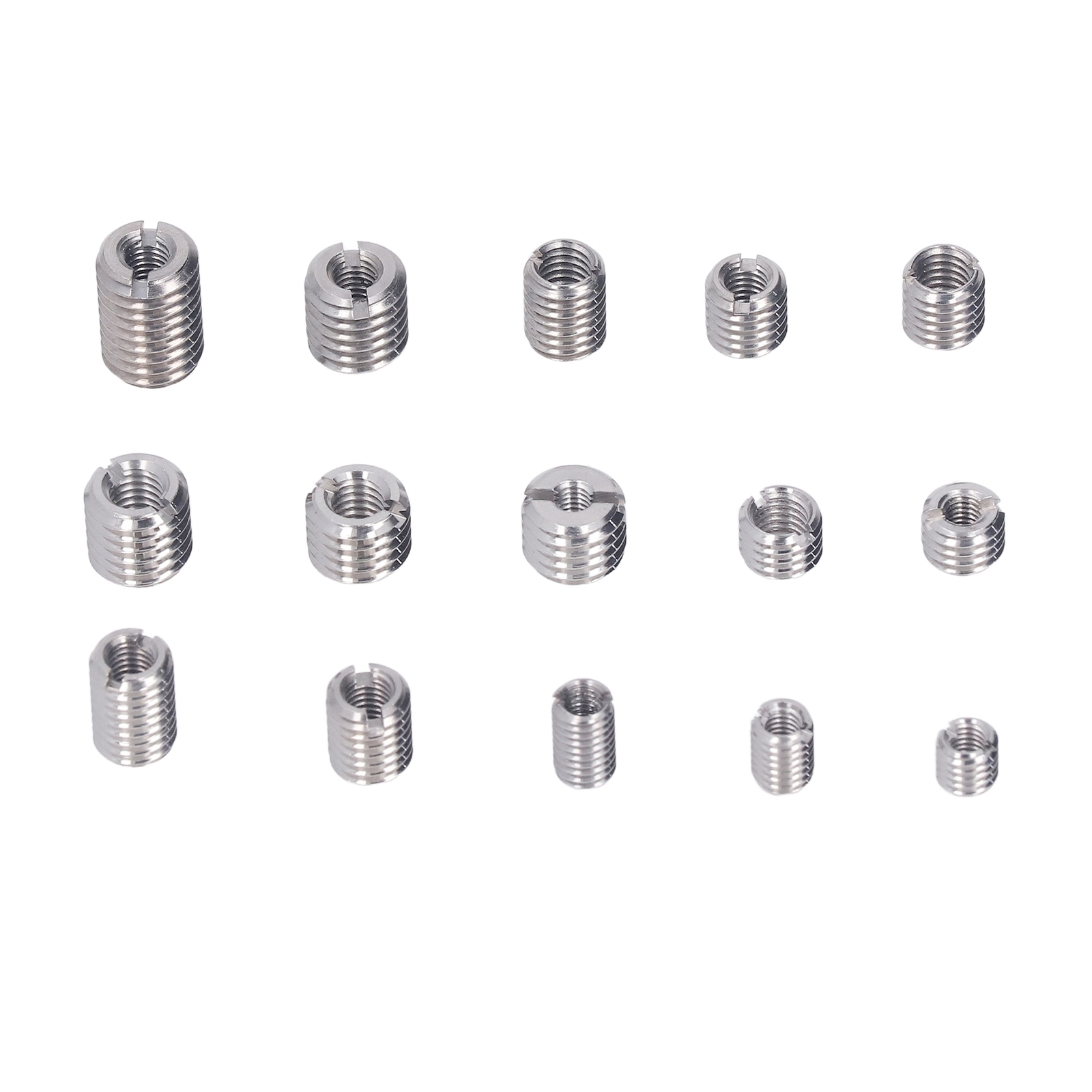 75Pcs Stainless Steel Threaded Inserts Nuts Assortment Kit For Thread ...