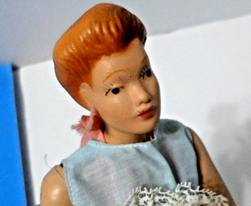 VTG 1940'S SUZANNE 13" FASHION DESIGN MODEL MANNEQUIN SEWING SIMPLICITY ...