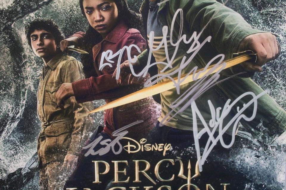 11x17 - Autographed Poster - Percy Jackson and the Olympians, + COA. | eBay