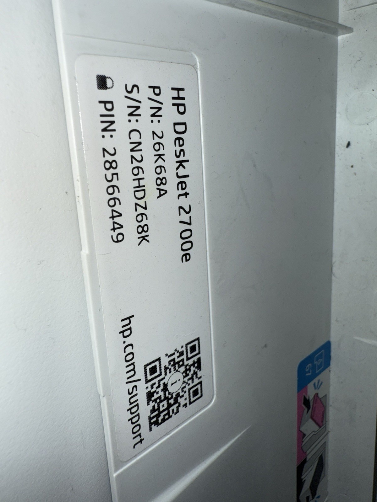 HP Deskjet 2700e Wireless All-in-One Desktop Printer and Scanner | eBay