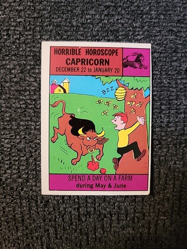 1972 Philadelphia Horrible Horoscope Capricorn - Spend A Day On The ...