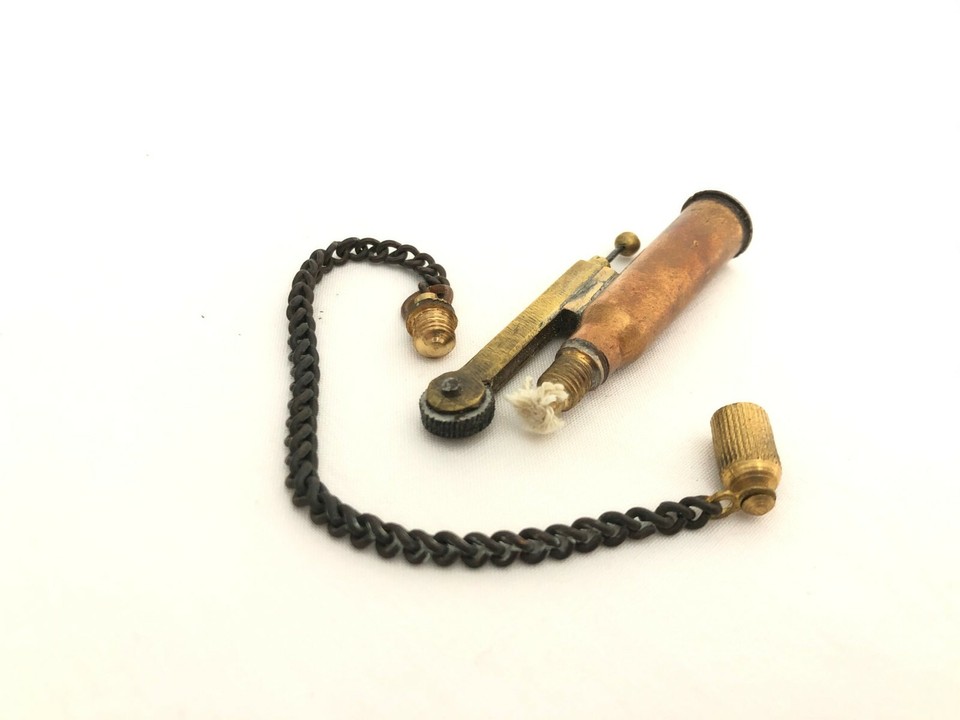 VINTAGE ARTISANAL LIGHTER FROM SOVIET MOSIN NAGANT BULLET SHELL TRENCH ...