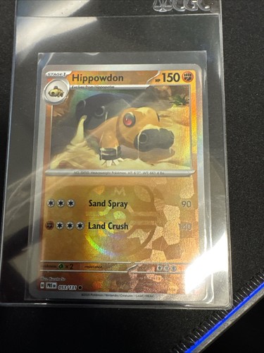 Hippowdon (Master Ball Pattern) 053/131 Sv: Prismatic Evolutions Holo ...